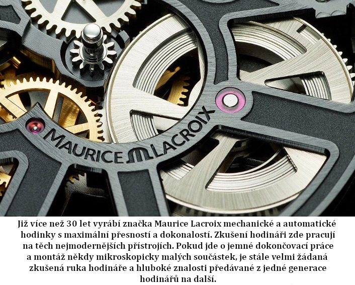 Pánské hodinky Maurice Lacroix 1975 756048-SS001-130-2 Automatic Vagues ...